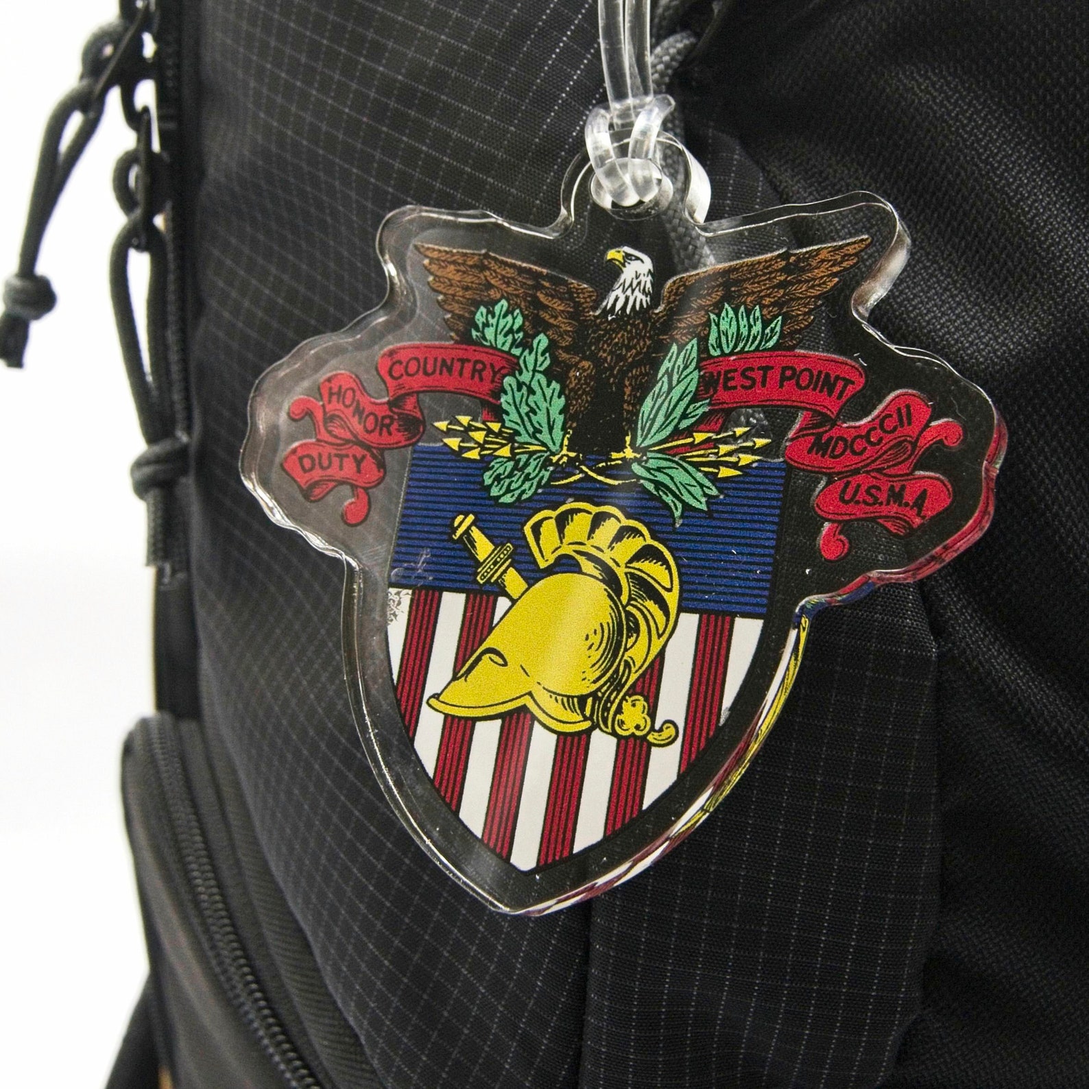 Army West Point Black Knights USMA Shield Bag Tag - Etsy