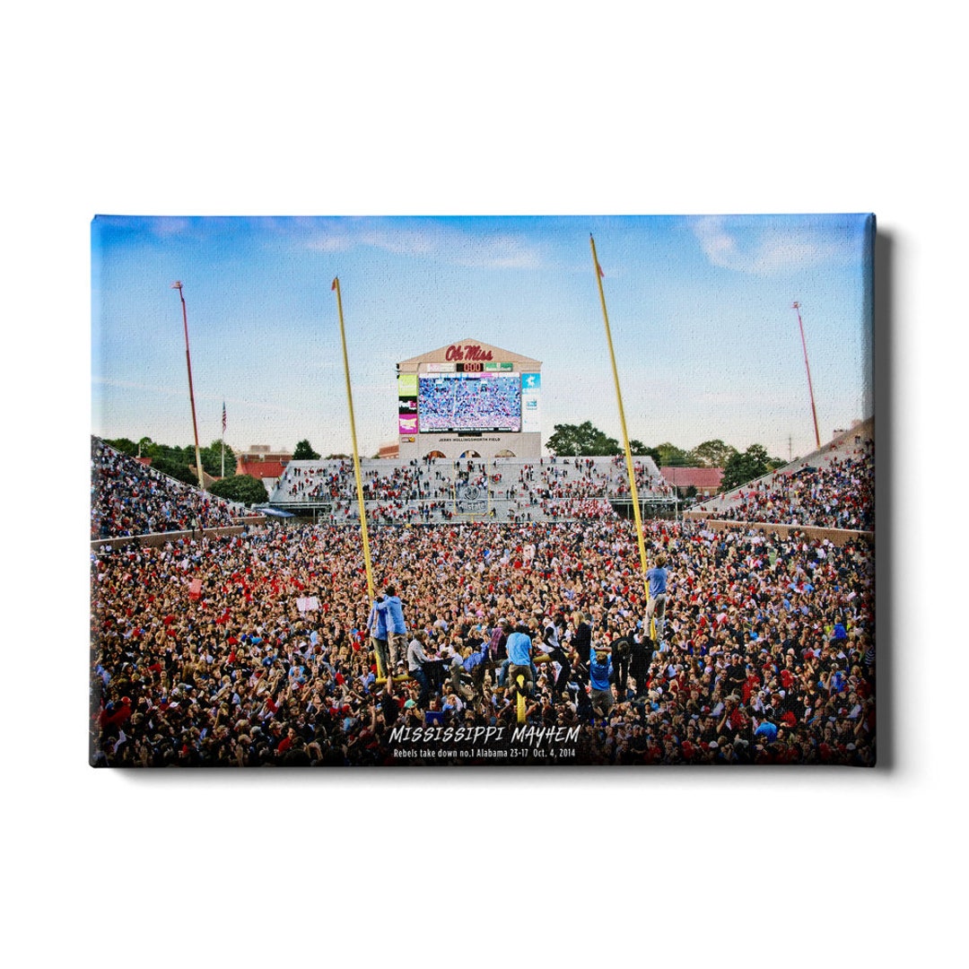 Mississippi Mayhem the Win | Ole Miss Rebels | Vaught Hemingway Stadium ...