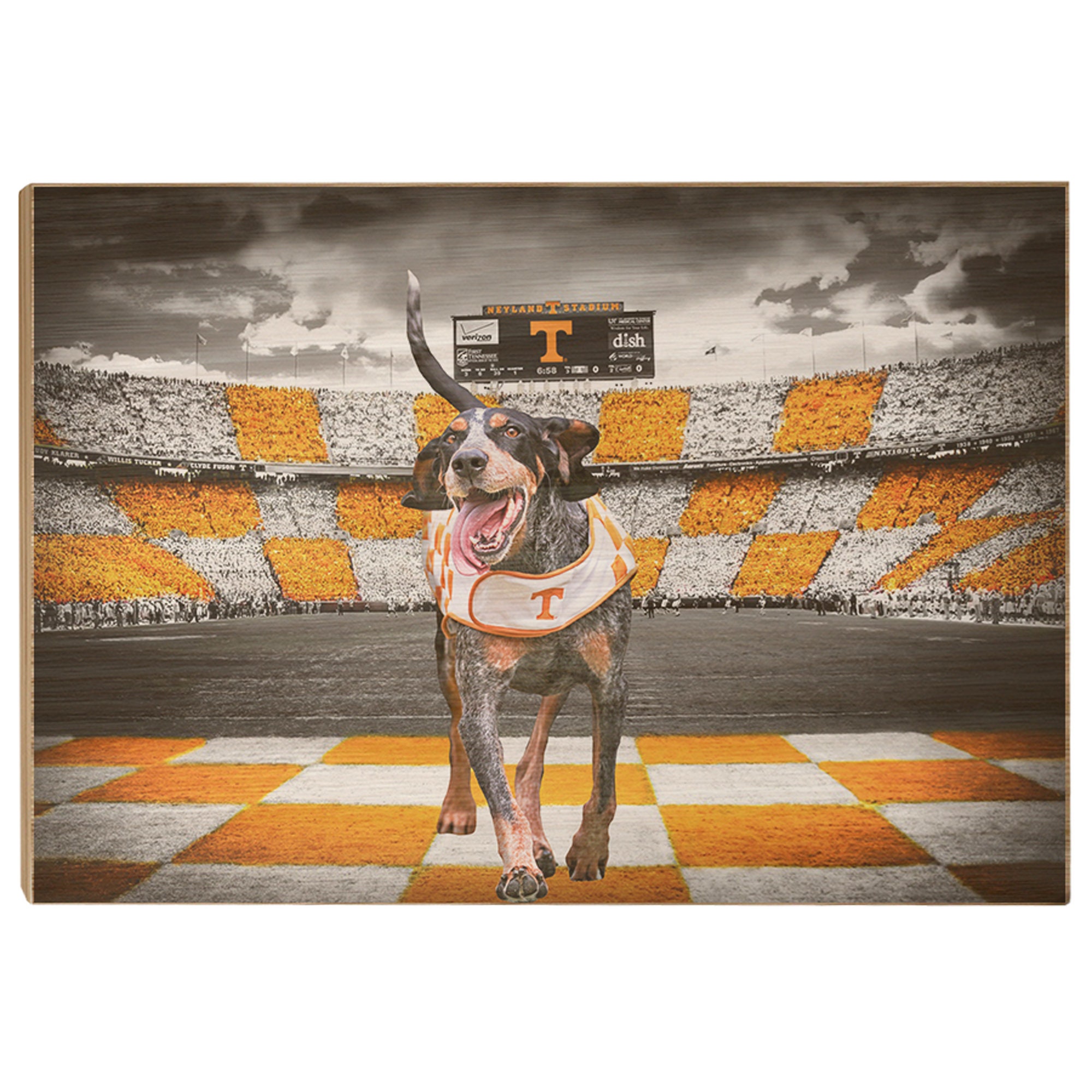 Tennessee Volunteers Checkerboard Neyland Neyland Stadium | Etsy