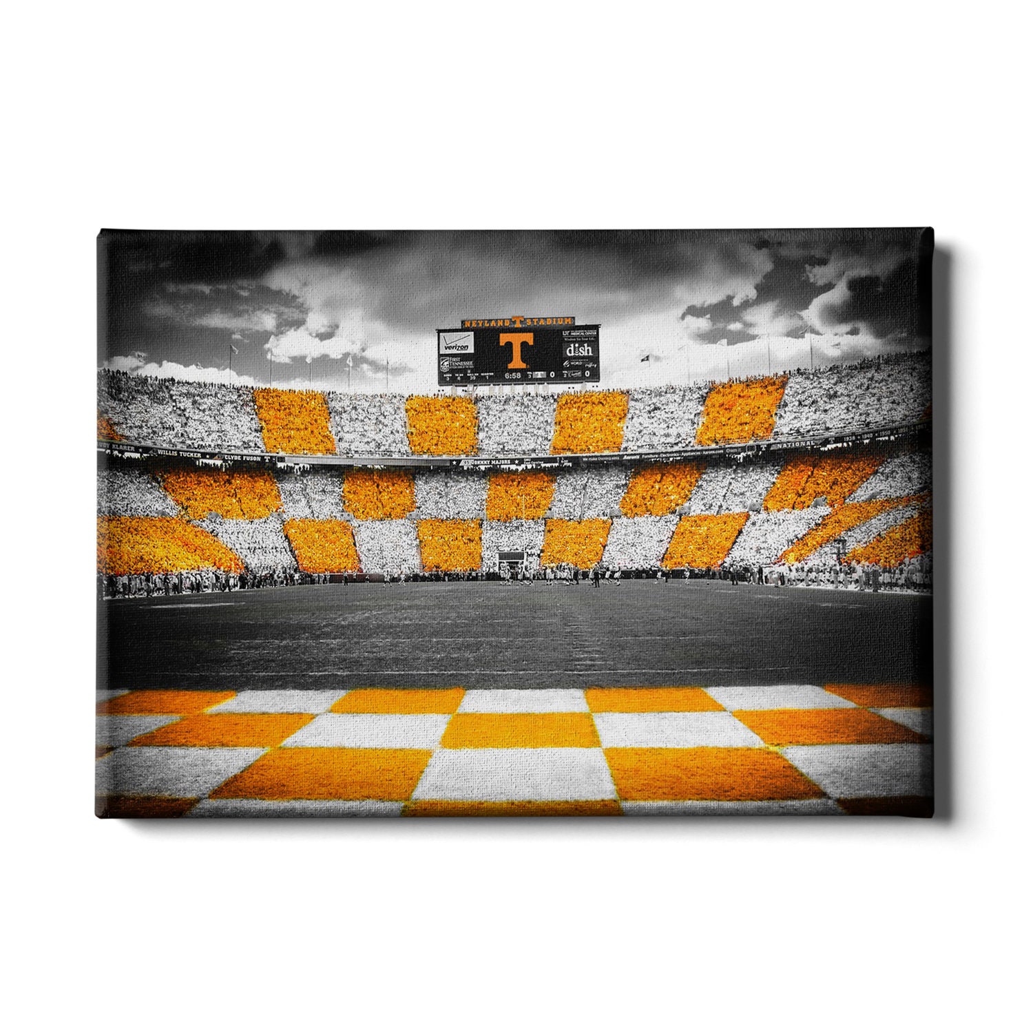 Tennessee Volunteers University of Tennessee Checkerboard - Etsy