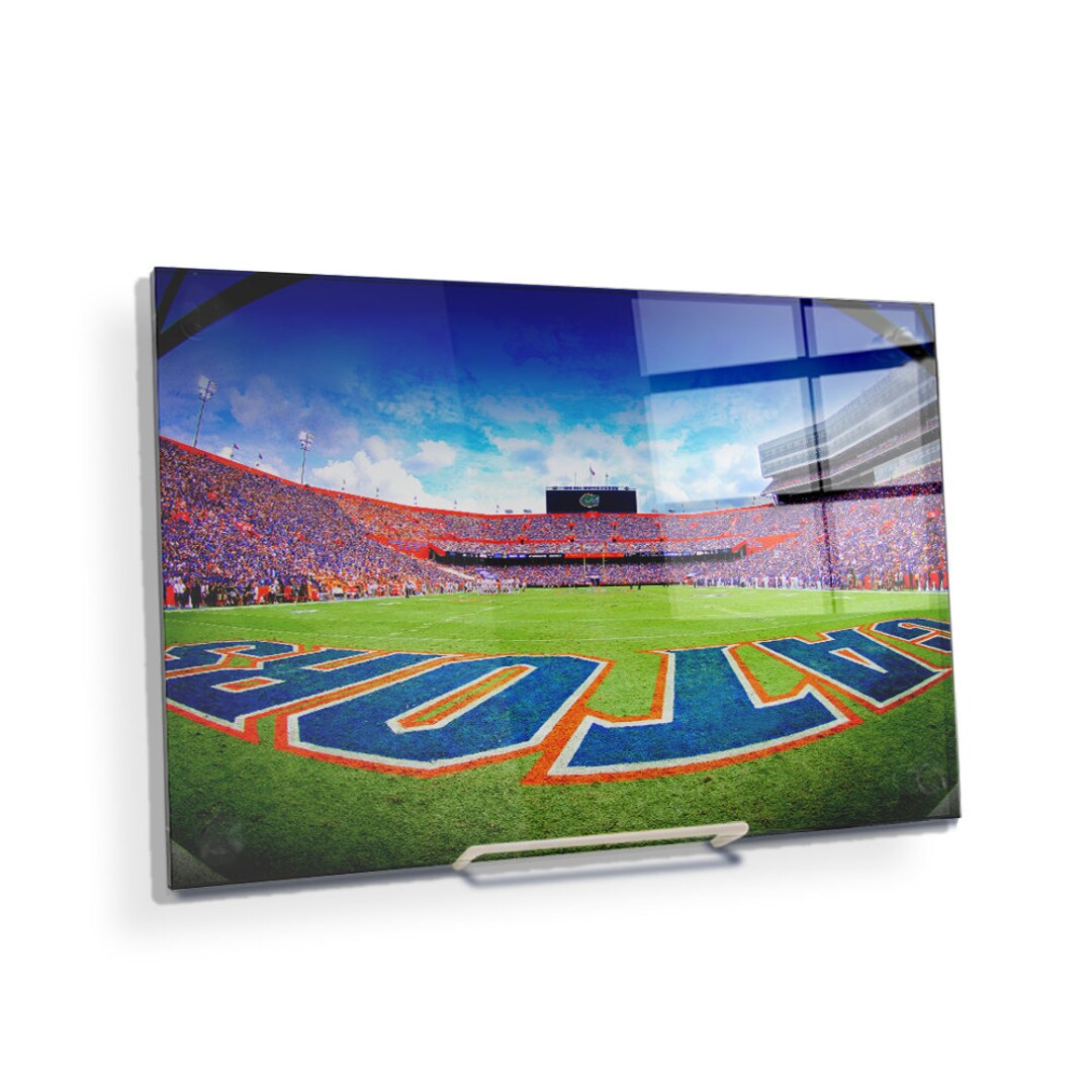 Florida Gators Stadium Acrylic Desktop Art | Graduation Gift - Etsy