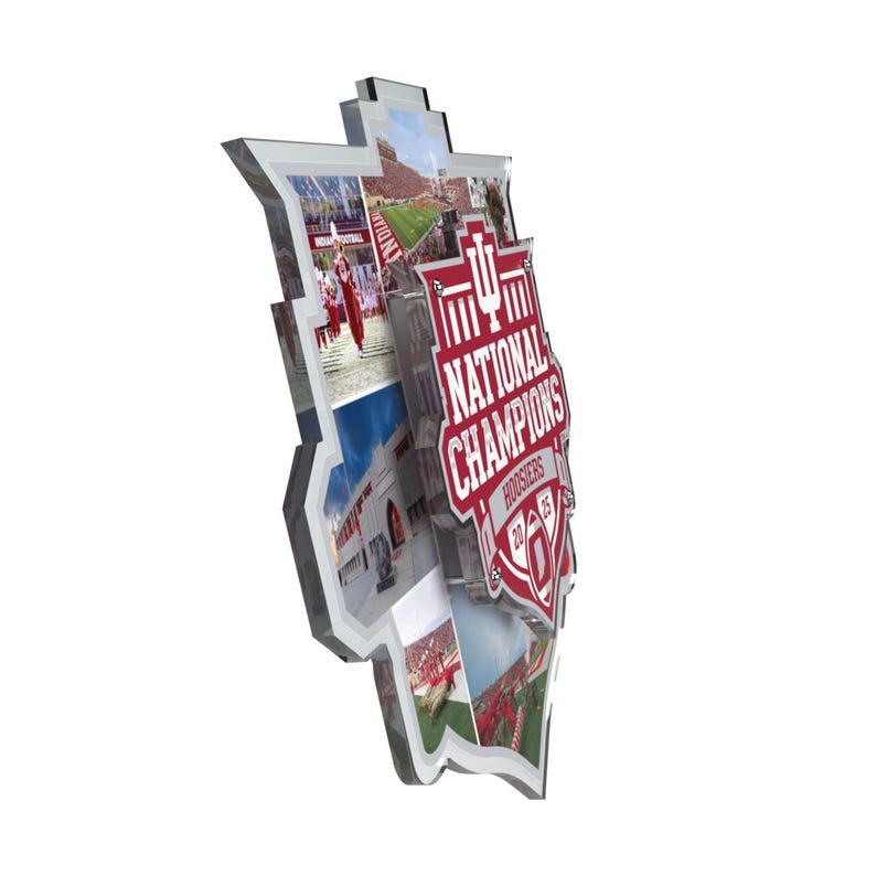 Indiana Hoosiers National Championship Logo Wall Art | National ...
