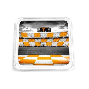 Tennessee Volunteers | Checkerboard Neyland | Acrylic Drink Coaster ...
