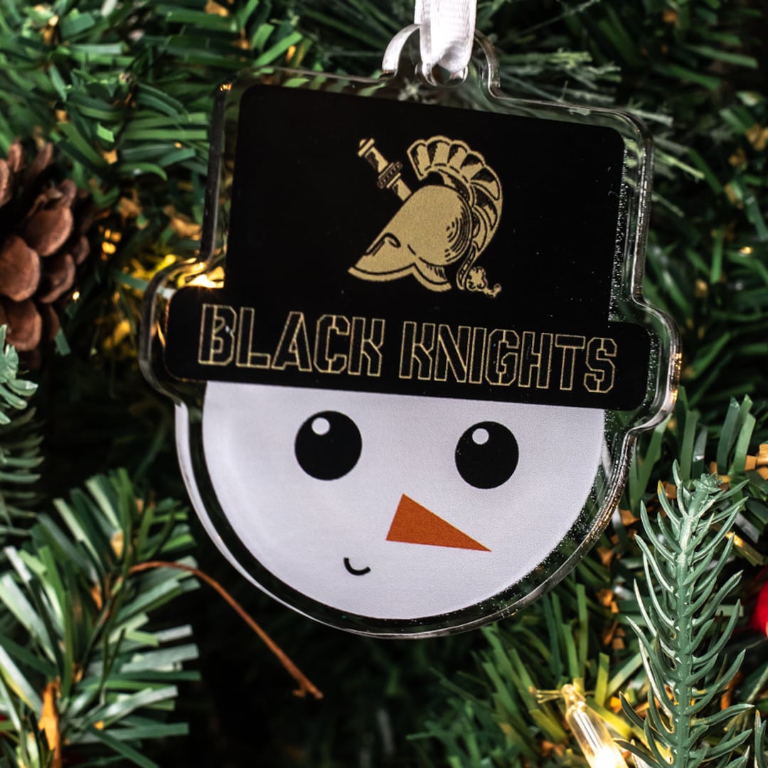 Army West Point | Black Knights | Snowman Ornament | United States ...