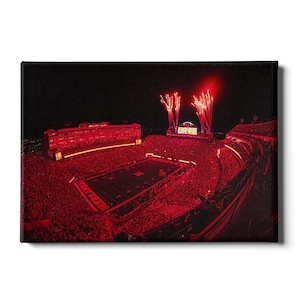 Nebraska Cornhuskers | Memorial Stadium | Nebraska Red Lights | Huskers ...
