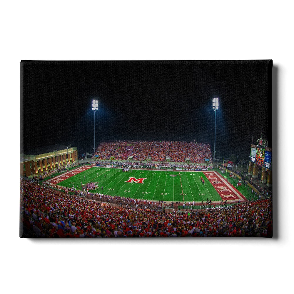 Miami University Yager Stadium Oxford Ohio Football - Etsy Ireland