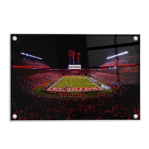 Rutgers Scarlet Knights Stadium Art | Canvas, Metal, or Acrylic - Etsy