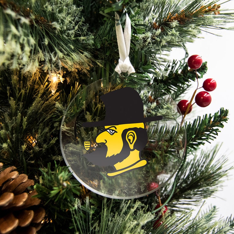 App State Christmas Ornament | Yosef Mountaineers Fan Gift - Etsy