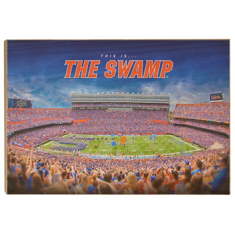 The Swamp Florida Gators Gator Football Ben Hill Griffin - Etsy
