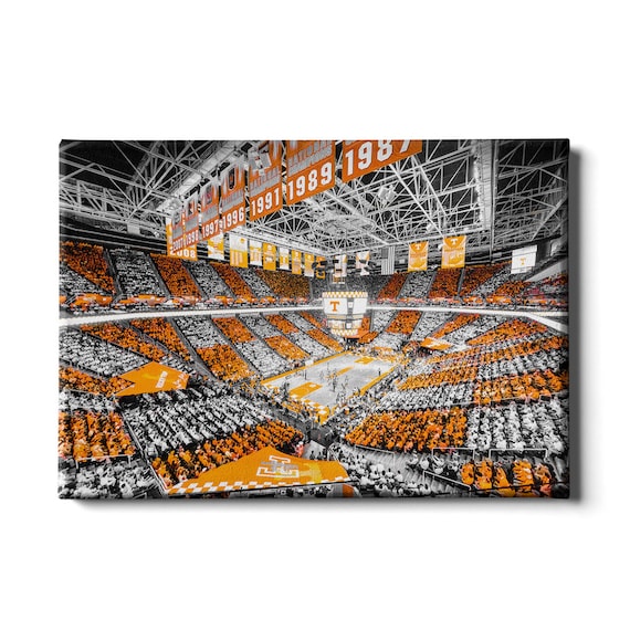 Tennessee Volunteers Checkerboard Thompson-boling Duotone - Etsy