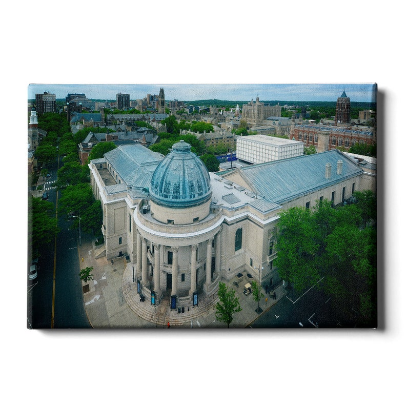 Yale University Woolsey Hall Canvas Wall Art | Yale Bulldogs Home Decor ...