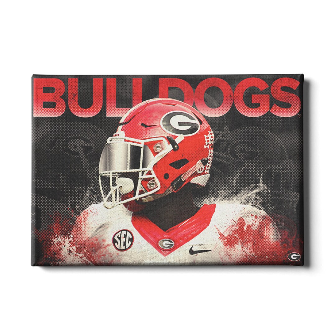 Georgia Bulldogs Football Art | Sanford Stadium Canvas, Metal, or ...
