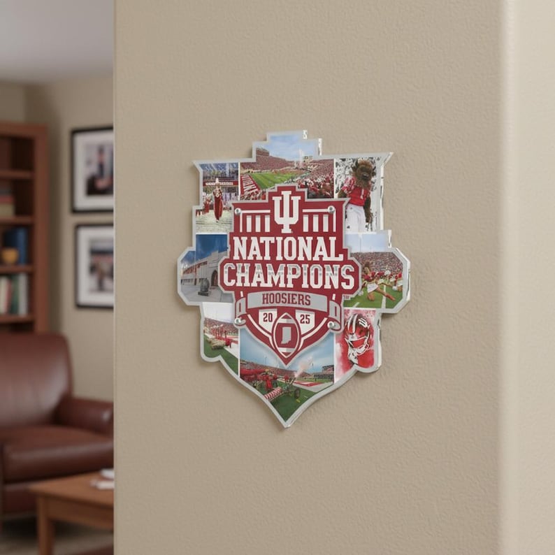 Indiana Hoosiers National Championship Logo Wall Art | National ...