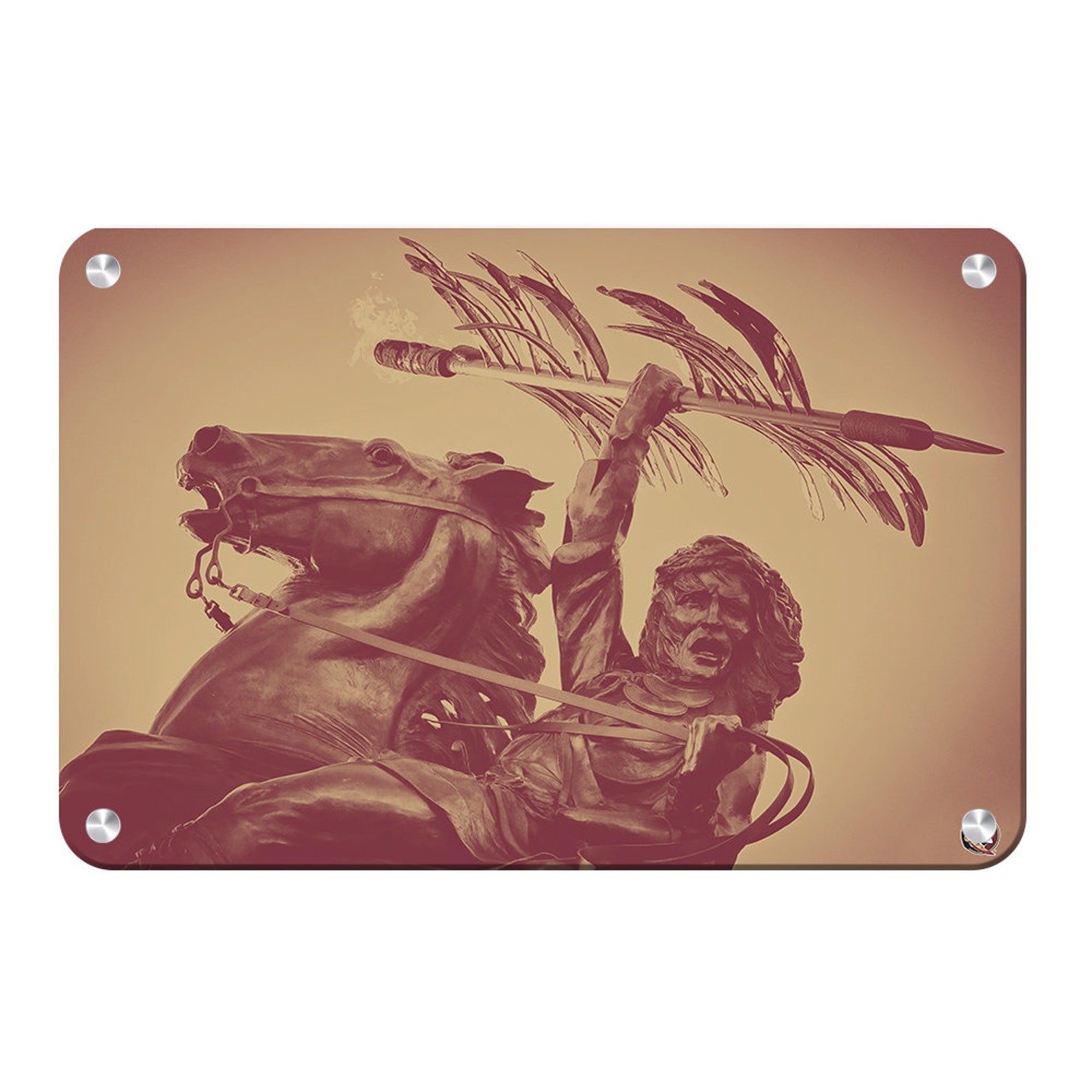 Florida State University | Unconquered Statue | FSU | Canvas Wall Art ...