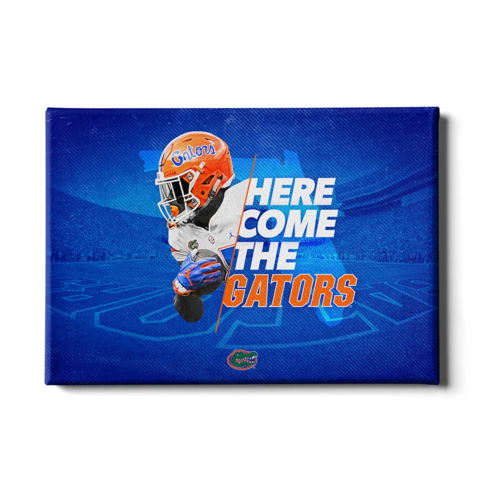 Florida Gators Football Canvas Wall Art | Collegiate Licensed Decor - Etsy