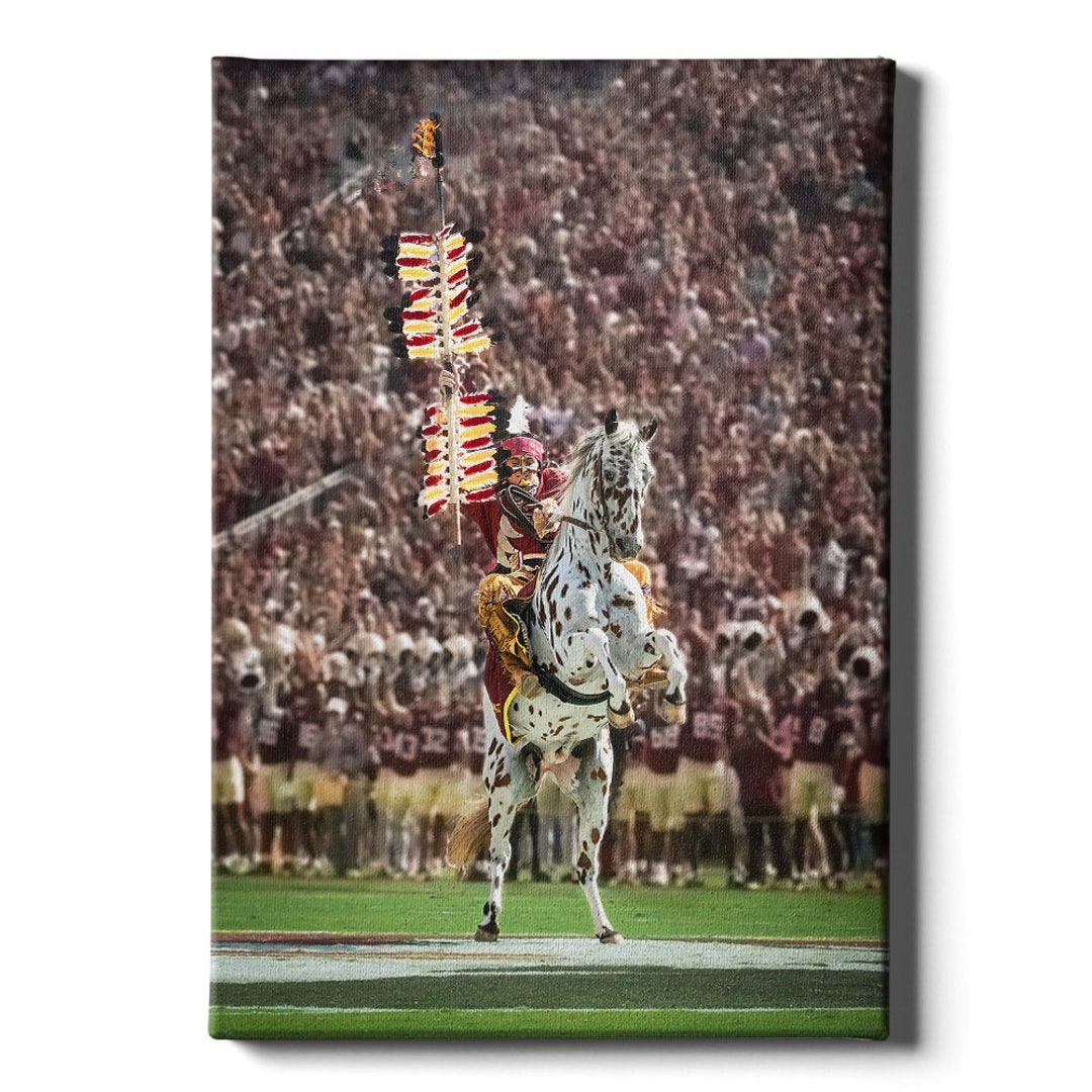Florida State Seminoles | FSU | Chief Osceola | Renegade | Canvas Wall ...