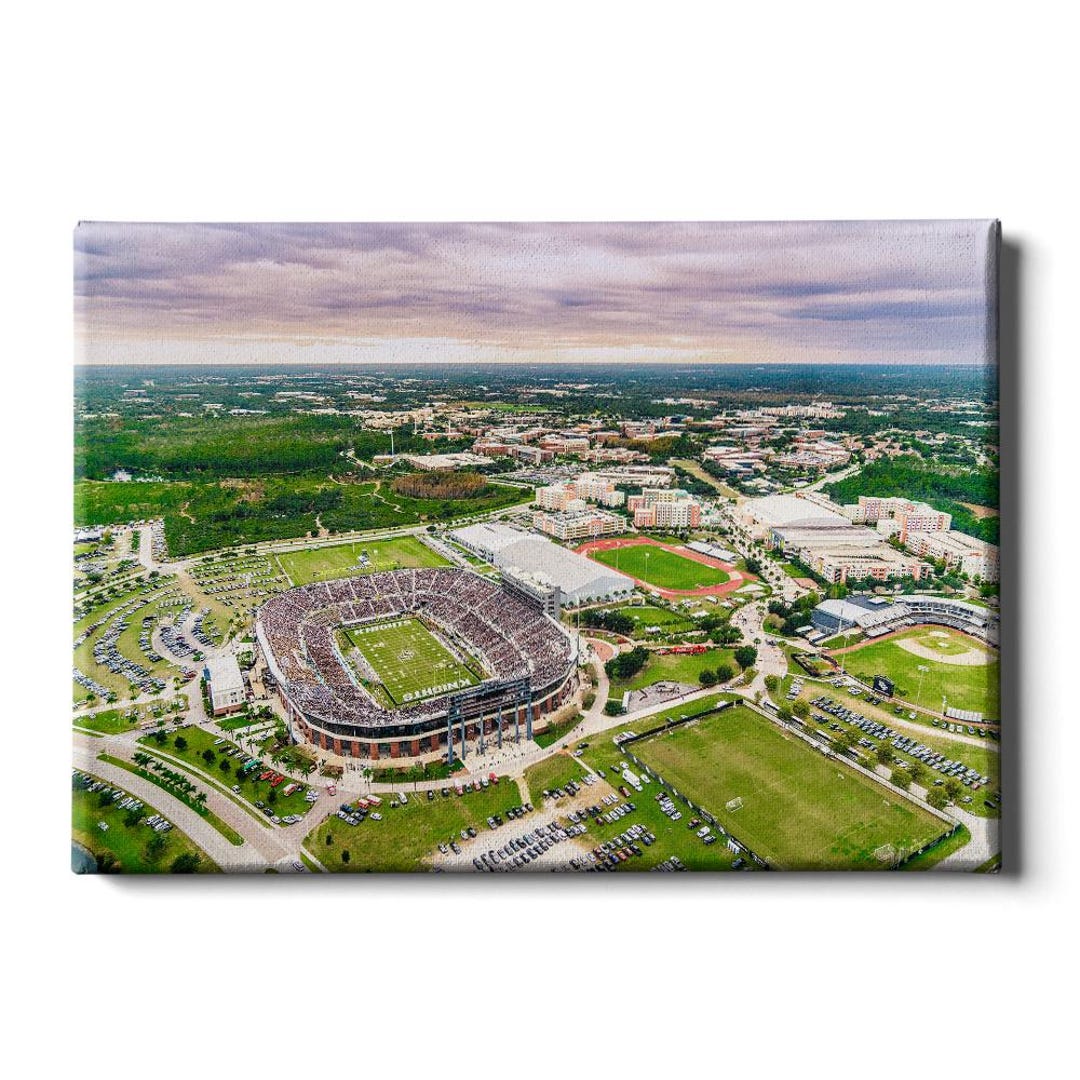 UCF Knights Stadium Aerial Wall Art | Canvas, Metal, or Acrylic - Etsy