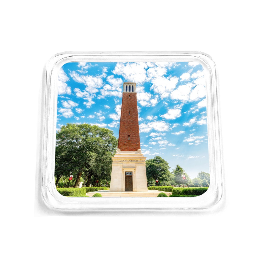 University of Alabama | Denny Chimes | Carillon | Acrylic Drink Coaster ...
