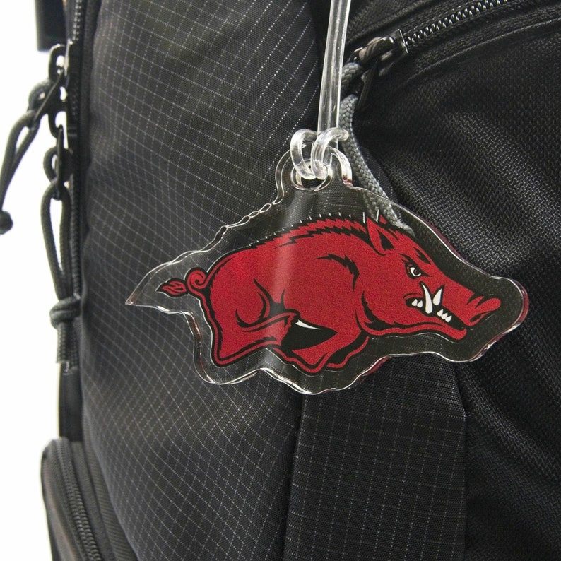 Arkansas Razorbacks Ornament | Razorback | Bag Tag | Luggage Tag ...