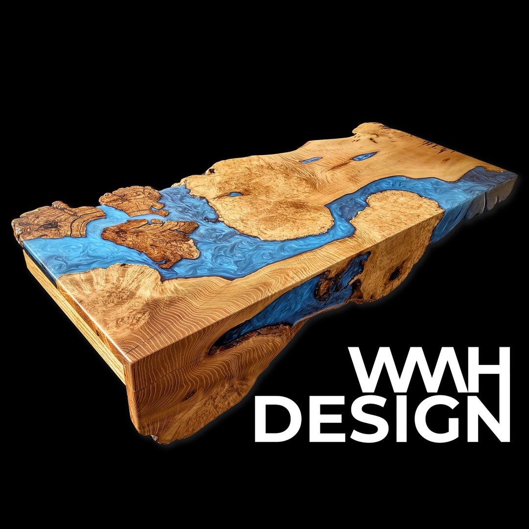 The Executive Desk: Computer Desk, Live Edge Desk, Waterfall Desk ...