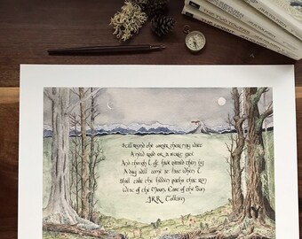 Tolkien poem | Etsy