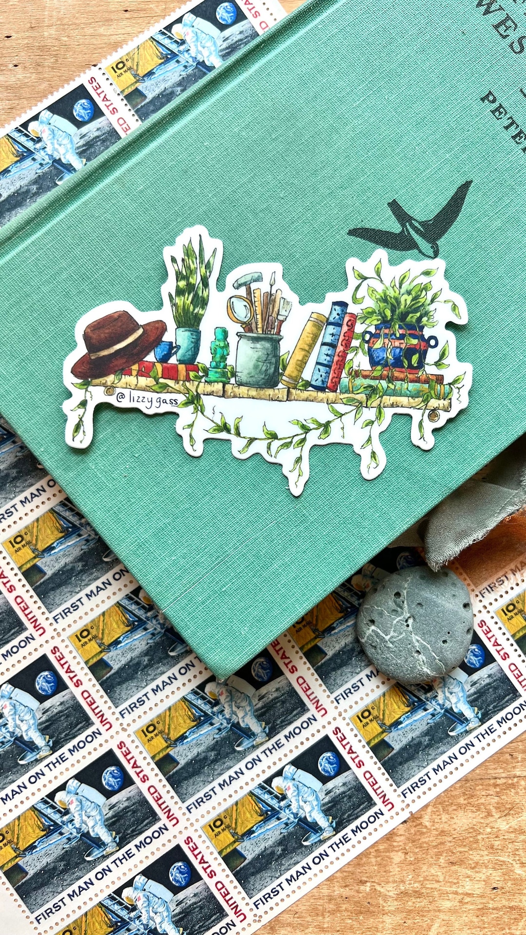 The Mini Archaeologist's Shelf Sticker - Etsy