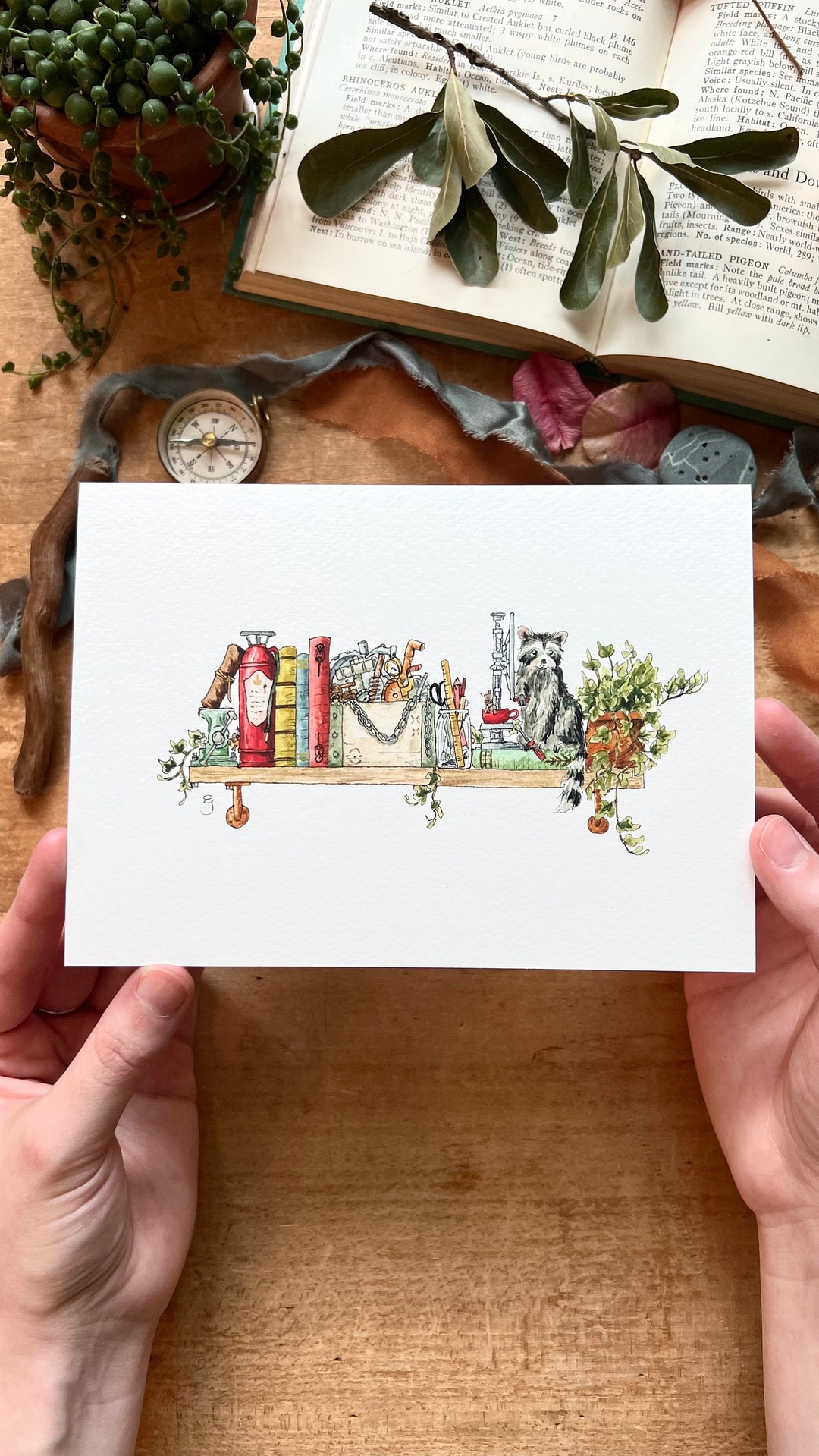 The Mini Inventor's Shelf Giclée Print - Etsy