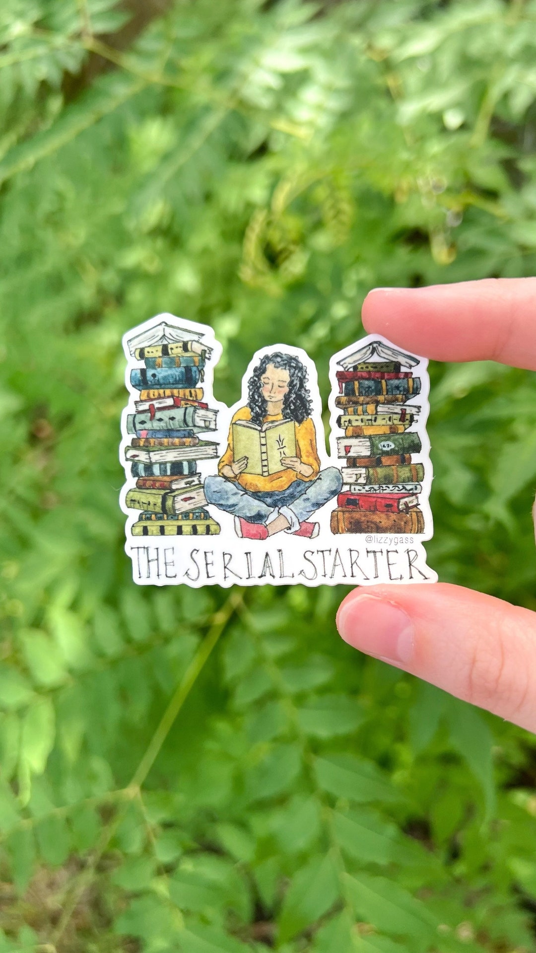 Serial Starter Sticker - Etsy