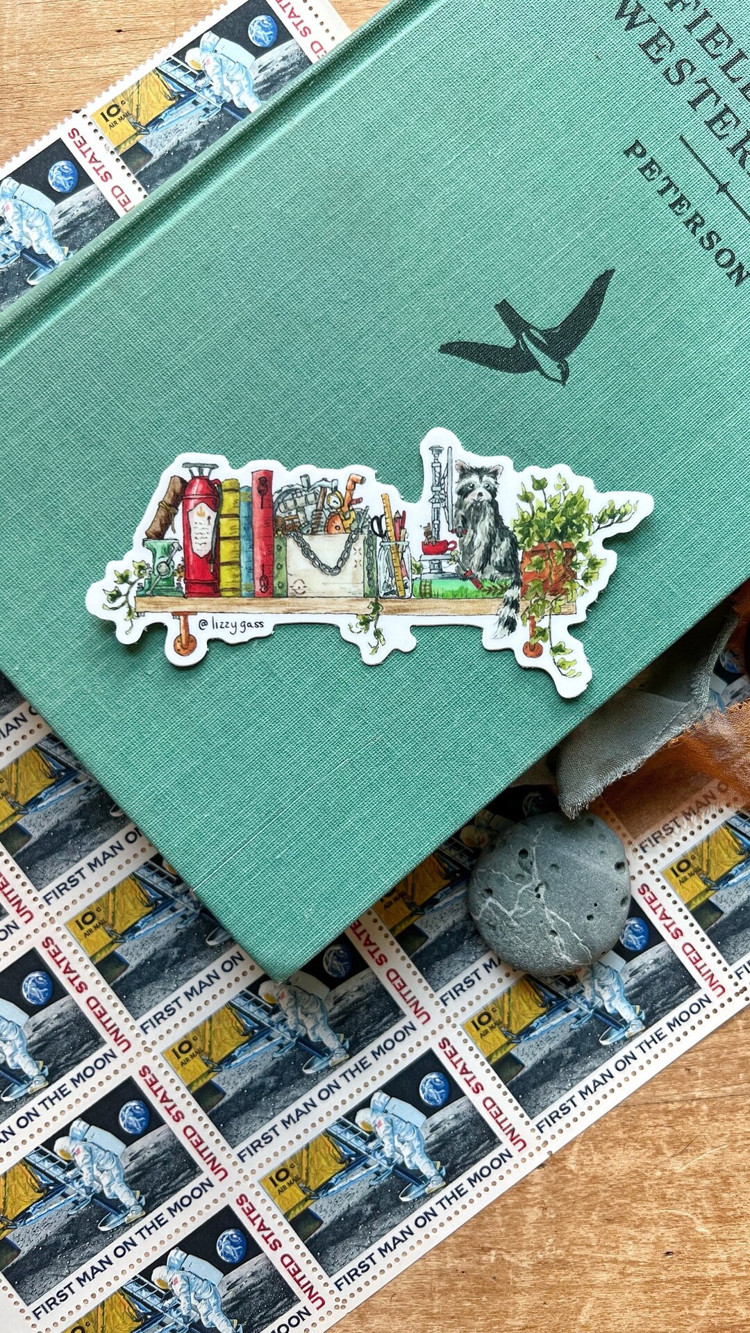The Mini Inventor's Shelf Sticker - Etsy