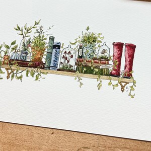 The Mini Botanist's Shelf Giclée Print - Etsy