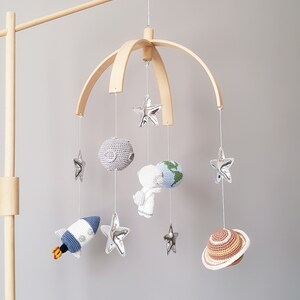 Baby Crib Mobile Space Mobile Planet Mobile Astronaut, Earth, Moon ...
