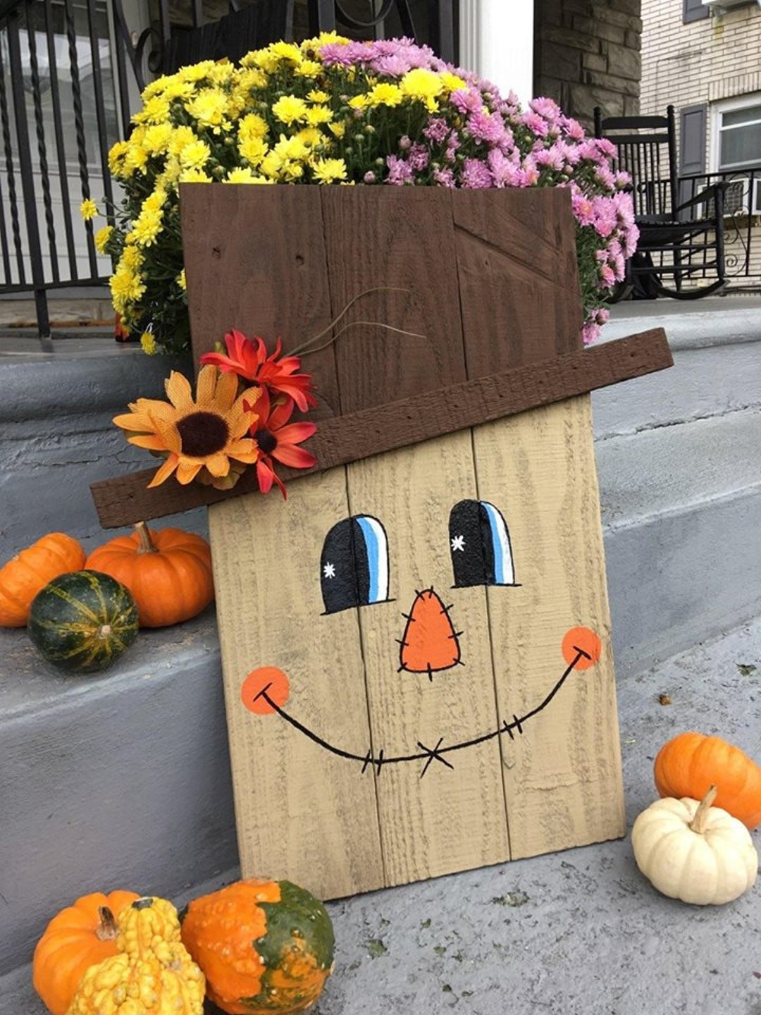 Wooden Scarecrow Plank - Etsy