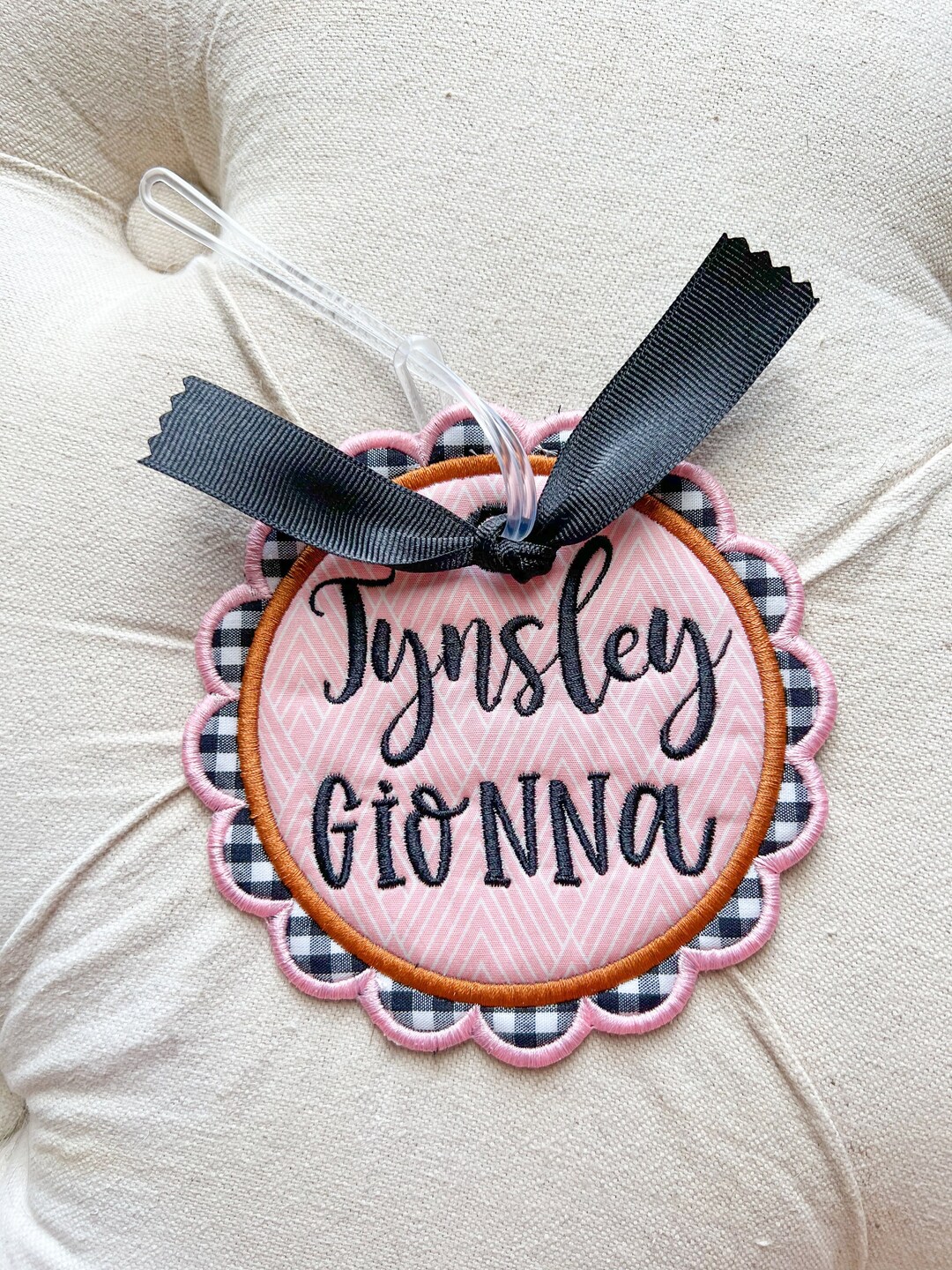 Backpack Name Tag Bag Tags Luggage Tag Fabric Name Tag Fabric ...