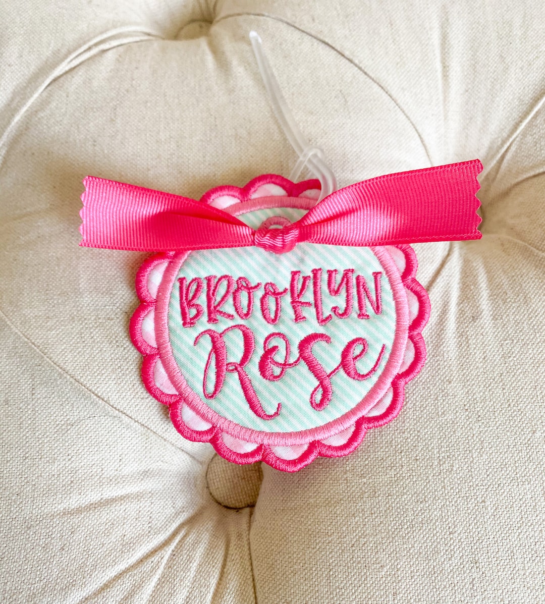 Backpack Name Tag Bag Tags Luggage Tag Fabric Name Tag Fabric ...