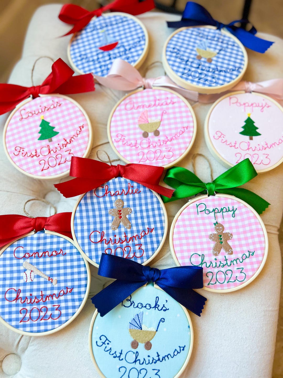 Baby First Christmas Ornament Childrens Christmas Ornament Baby First ...