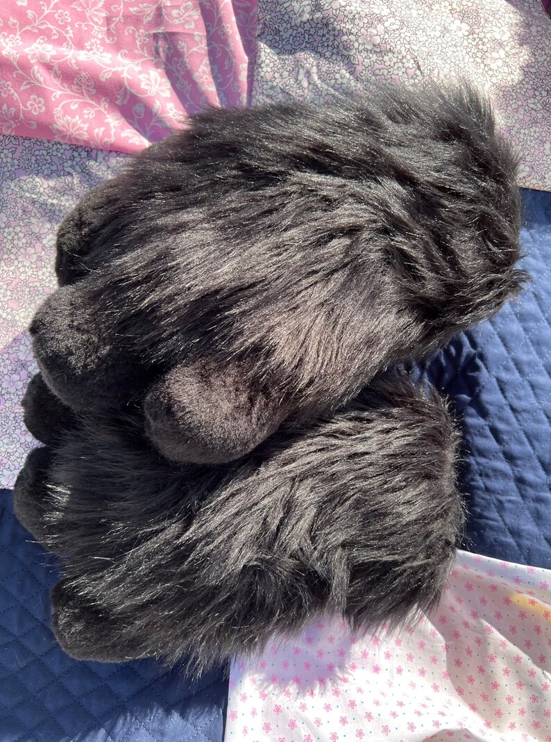 Black Costume, Cosplay, Fursuit Paws - Etsy