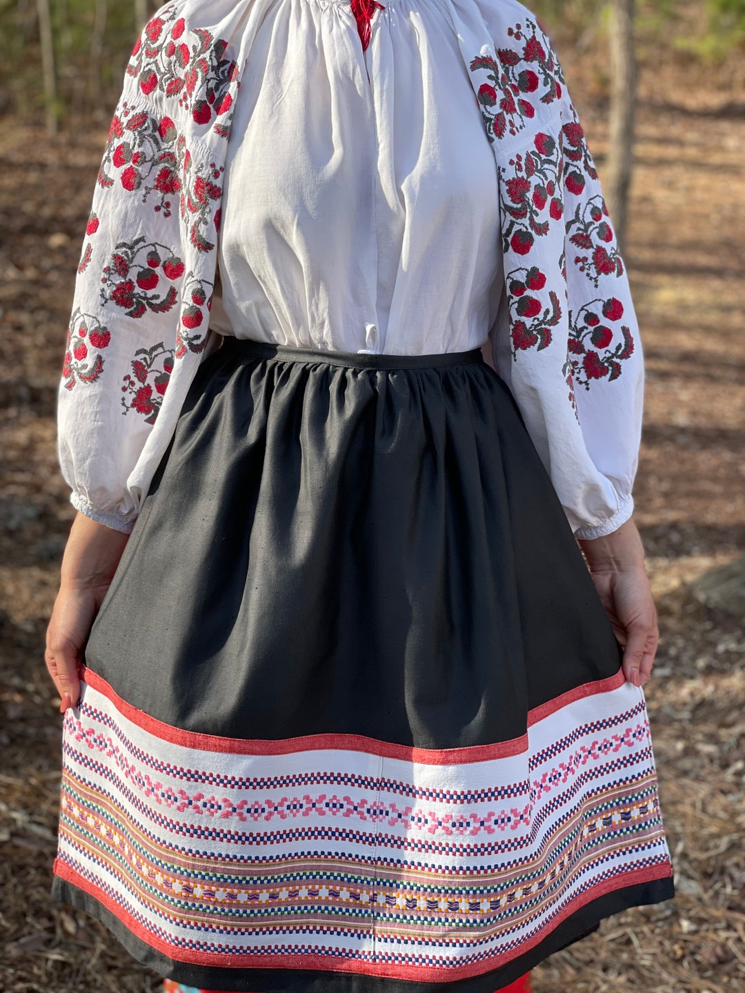 Vintage Ukrainian Apron New Condition Traditional Ukrainian Apron ...