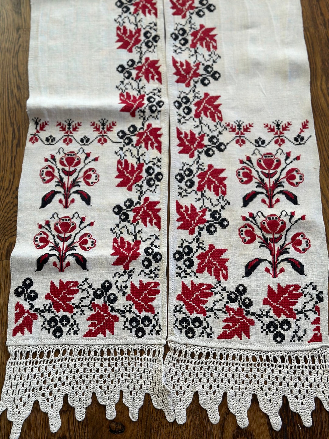 Vintage Ukrainian Icon Towel Very Old Ukrainian Rushnik Ukrainian ...