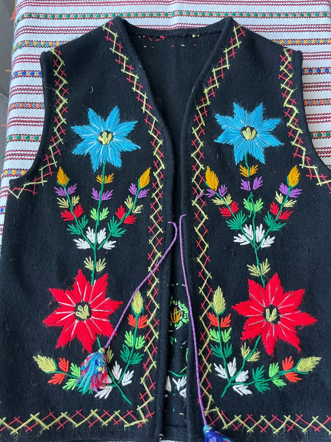 Very Very Beautiful Old Ukrainian Vest Child’s Vest Traditional ...