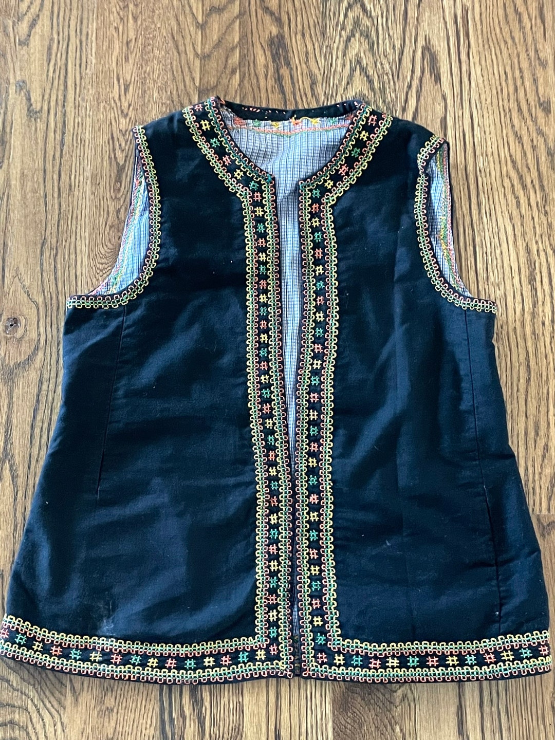 Reserved! Vintage Ukrainian Carpathian Vest Traditional Ukrainian Vest ...