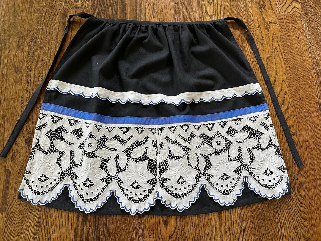 Vintage Ukrainian Apron Traditional Embroidery Ukrainian Handmade Apron ...