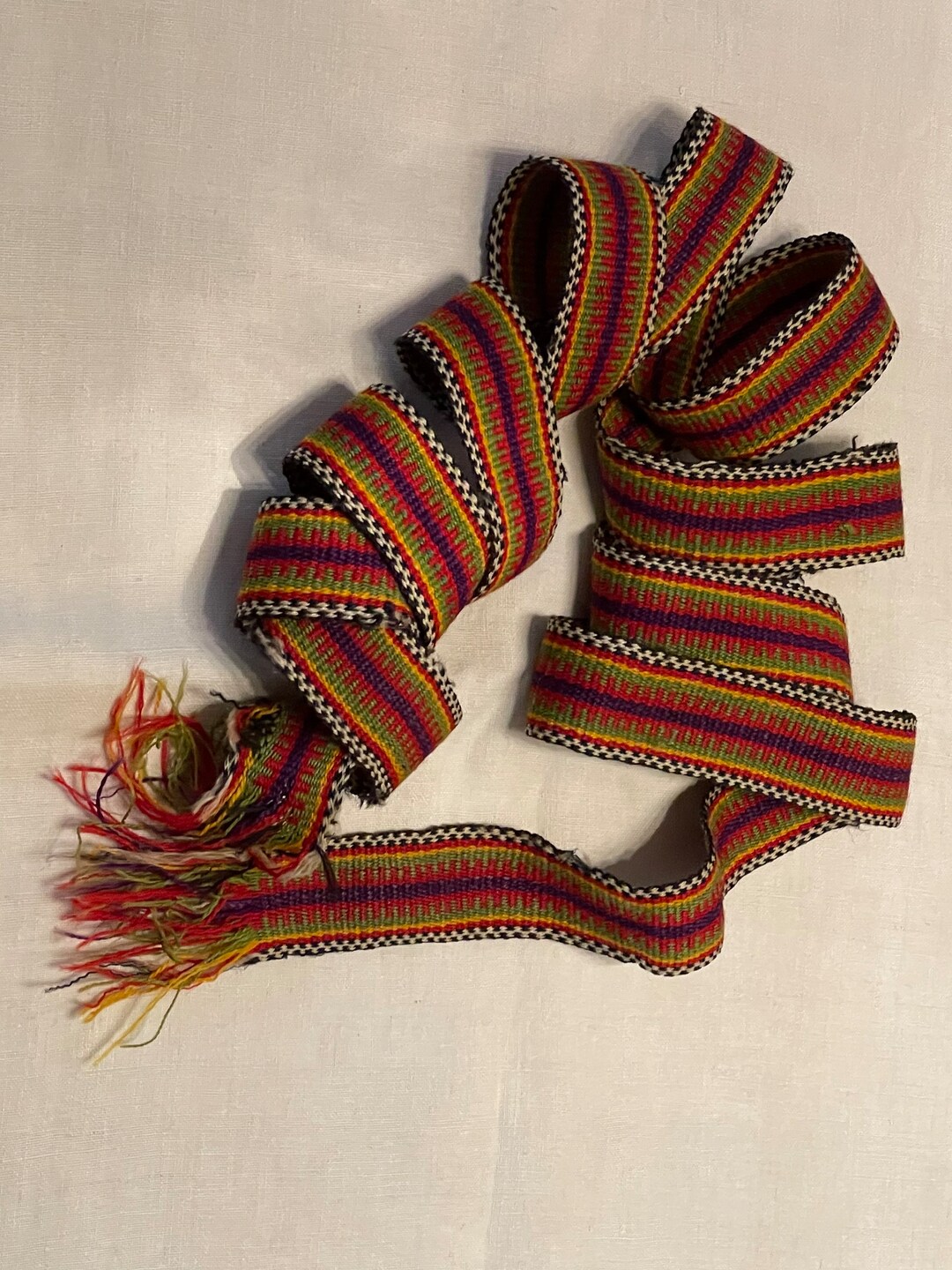 Old Woolen Ukrainian Belt Kraika Traditional Ukrainian Belt Wool - Etsy