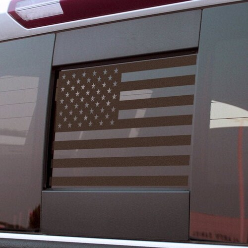 Rear Window Slider American Flag Decal Fits 2015-2022 Chevy - Etsy