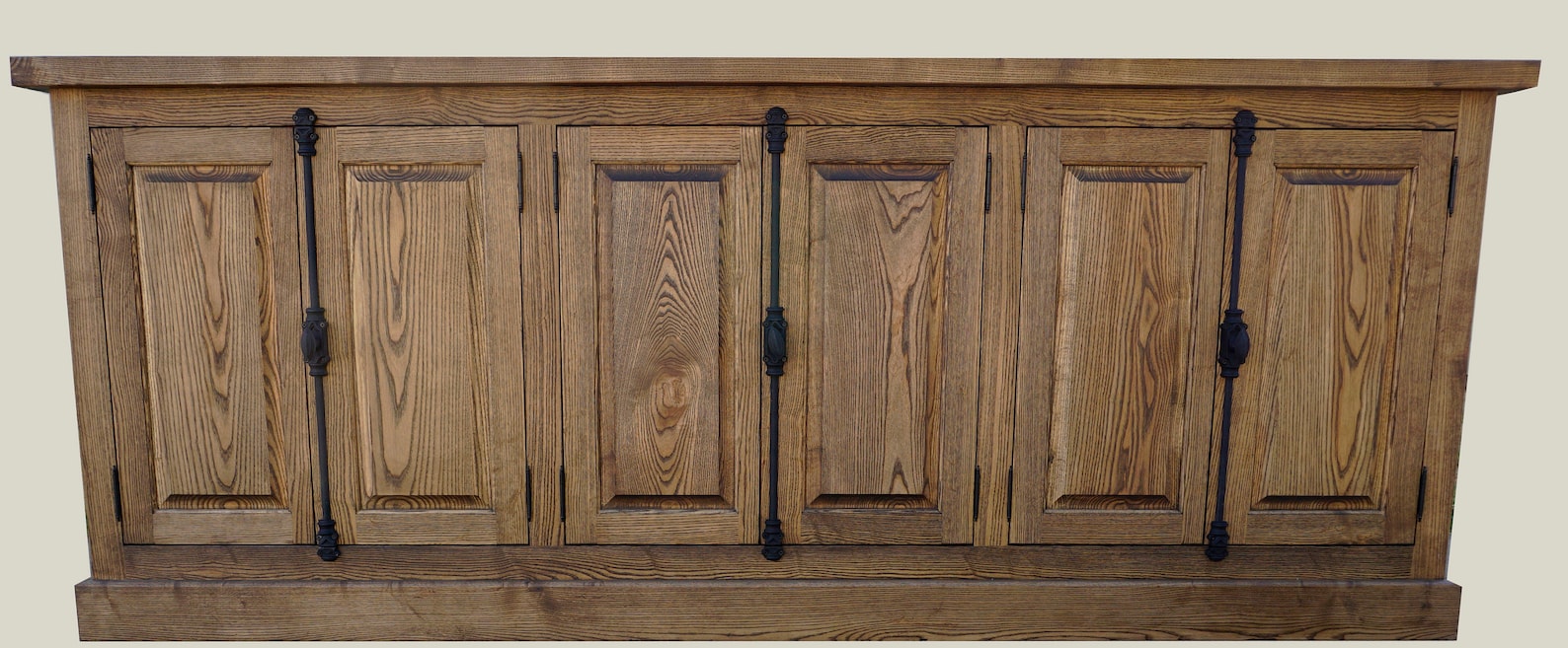 Wood Panel Sideboard, Cremone Bolt, Buffet, Handmade, Console, Rustic ...