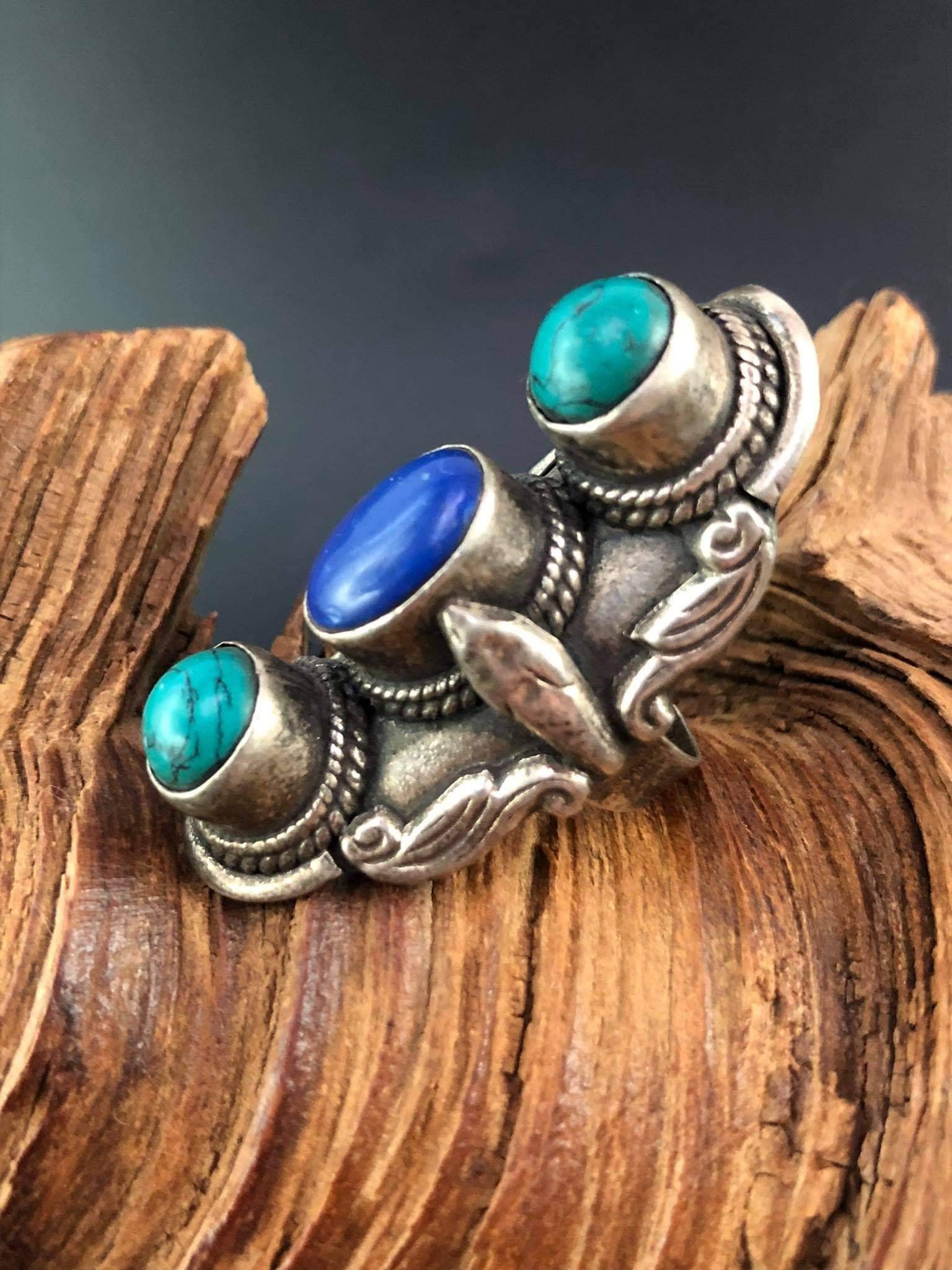 Nepal Tribal Ring Vintage Ring statement Jewelry Nepal | Etsy