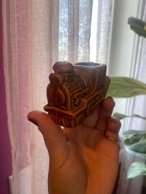 Ceramic Train - Etsy