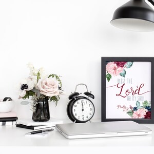 Psalm Bible Verse Printable Art, Bless the Lord Oh My Soul, Psalm 103 ...
