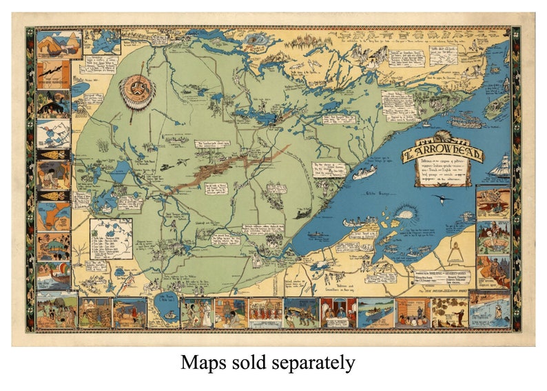 The Story of the Arrowhead Country Booklet Digital Download - Etsy