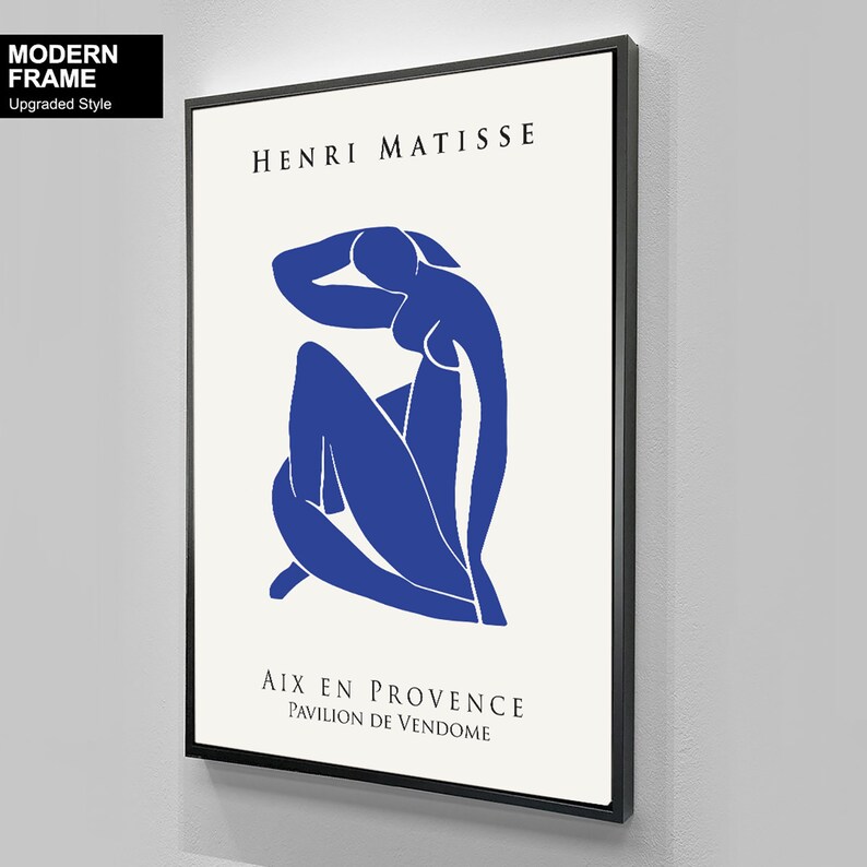 Henri Matisse Blue Woman Print, Matisse Print Art Canvas, Matisse ...