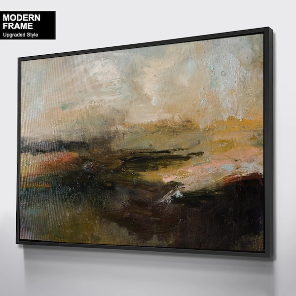 Large Modern Moody Wall Art - Etsy